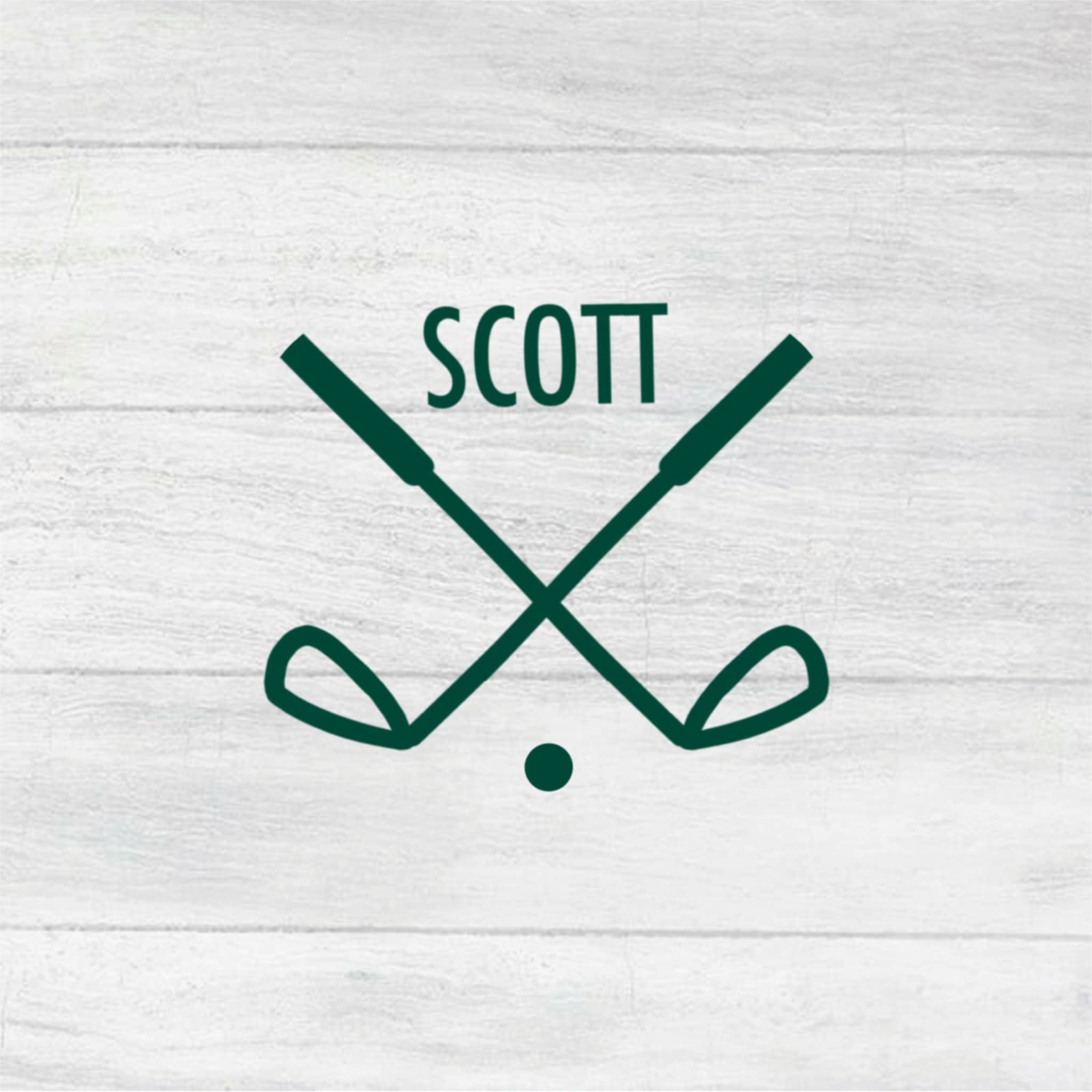 Golf Club Vinyl Decal Sticker Personalized Gifts for Golfer/dad - Etsy