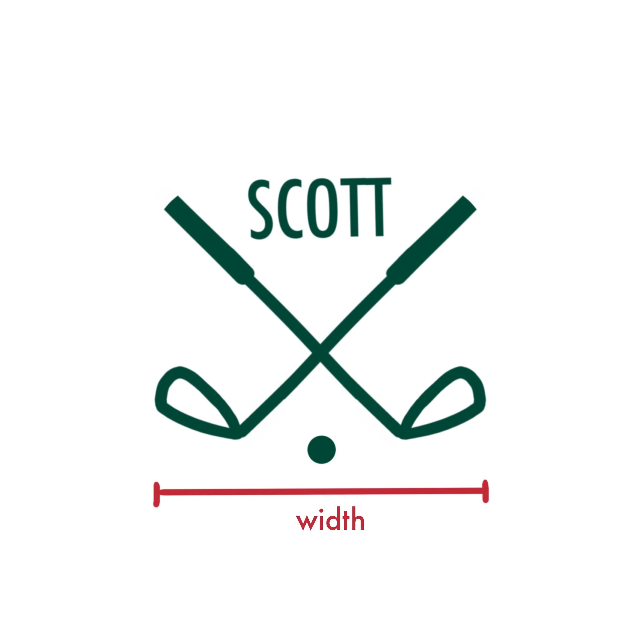 Golf Club Vinyl Decal Sticker Personalized Gifts for Golfer/dad - Etsy
