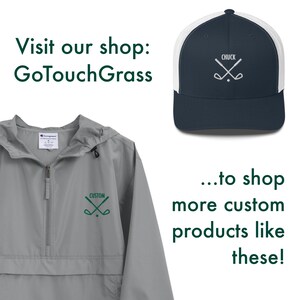 Golf Club Vinyl Decal Sticker | Personalized Gifts for Golfer/dad - Etsy