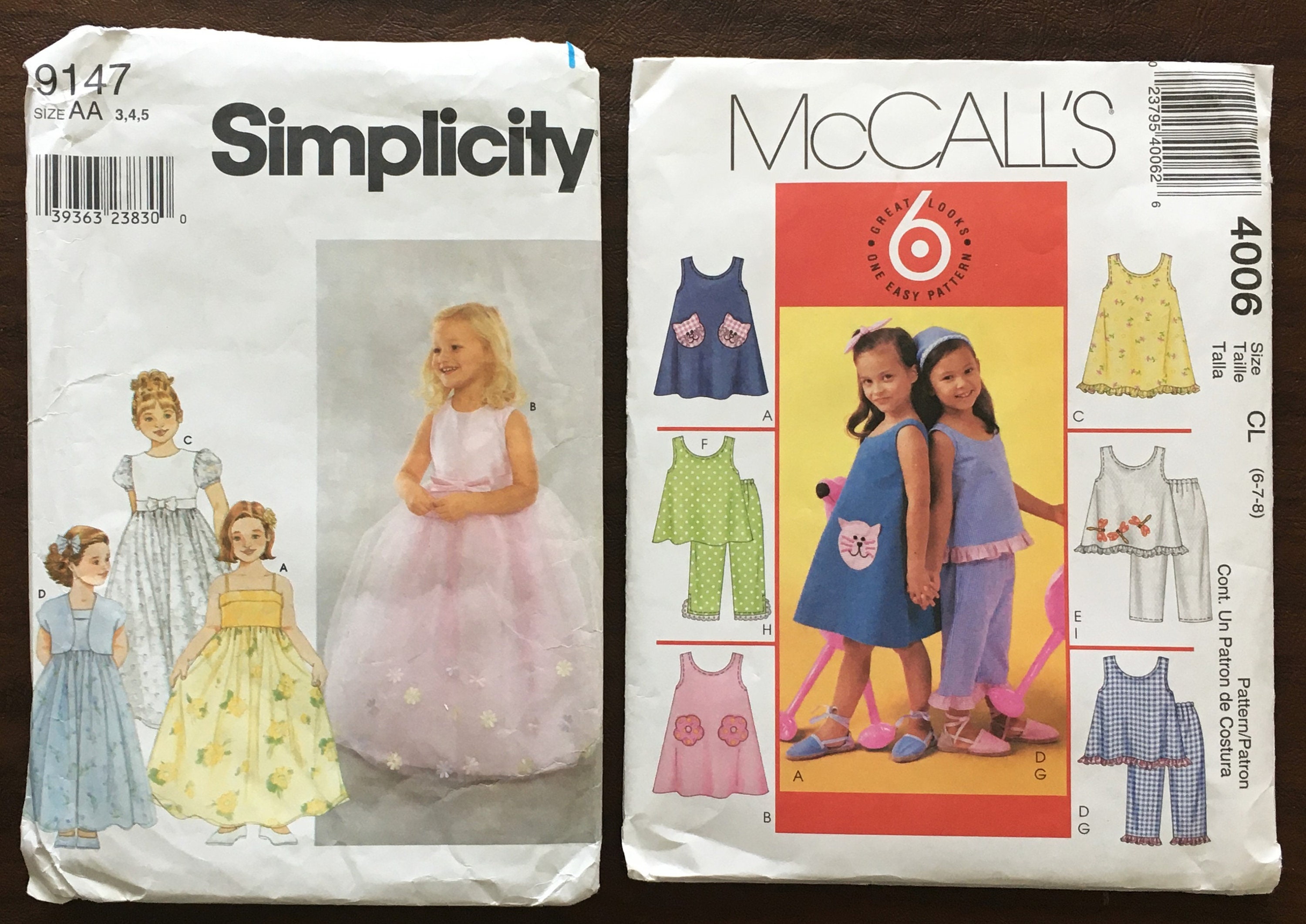 Vintage Sewing Patterns Simplicity, Mccalls, Butterick Newborn, Infant ...