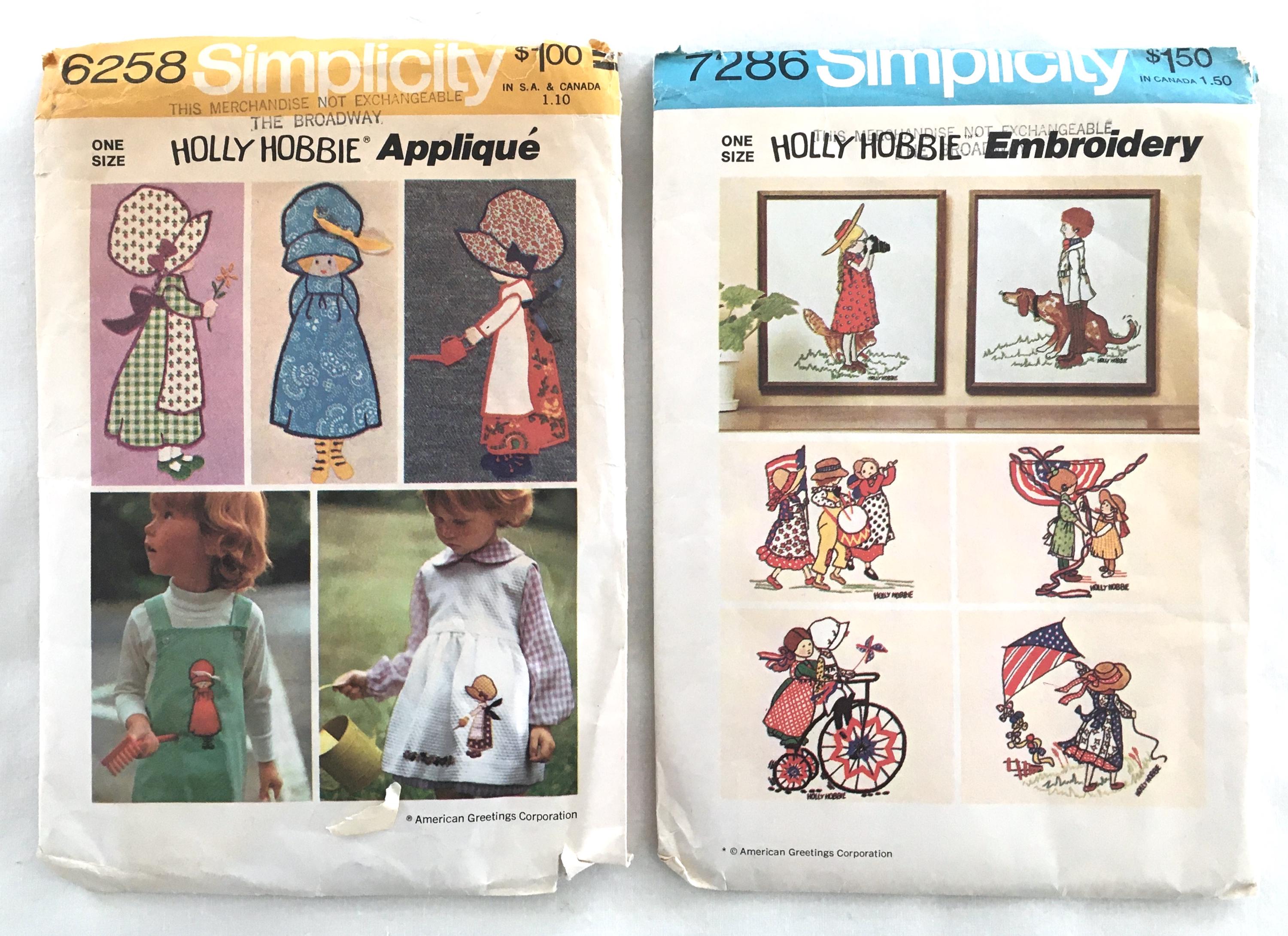 Vintage Simplicity Sewing Patterns for Dolls & Doll Clothes | Holly ...