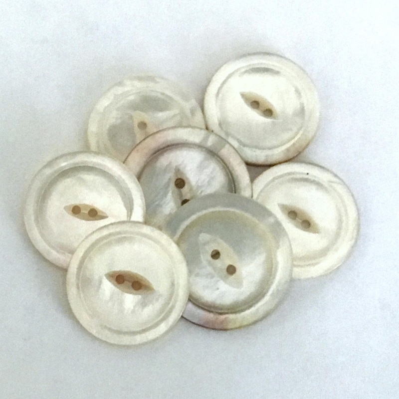 Carved Mother of Pearl Buttons - Etsy