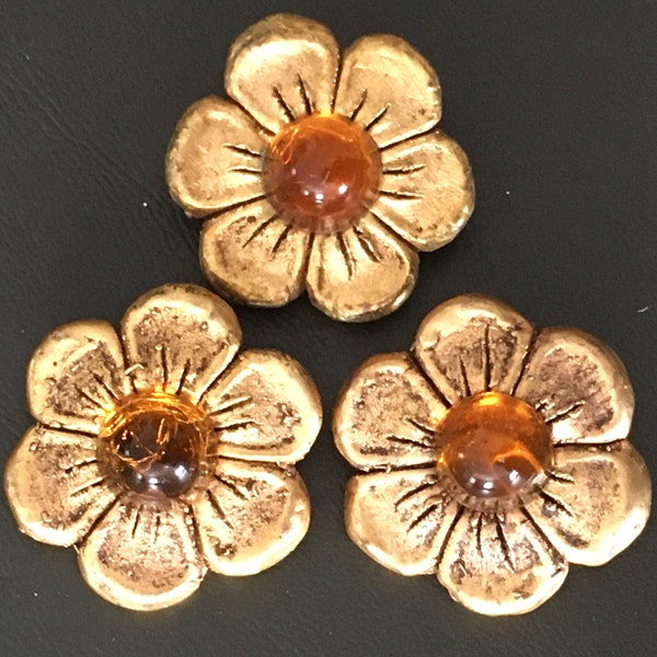 Gold Tone Buttons - Etsy