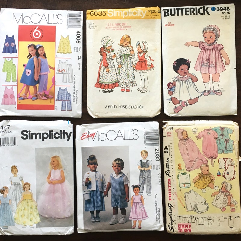 Vintage Sewing Patterns - Etsy