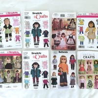 Uncut Mccalls Sewing Pattern 7266 UNCUT Pattern for 18" Doll Outfits ...