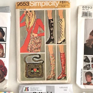 Vintage Sewing Patterns Simplicity Mccalls Butterick | Aprons, Hats ...