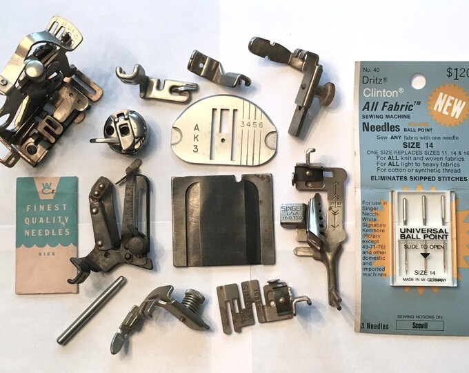 Vintage Singer Sewing Machine Parts Marked USA | Replacement, Repairs ...