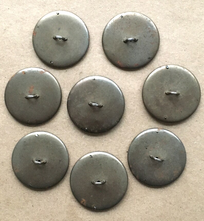 Antique Victorian Marcasite Buttons Omega Shank, Black Silver Gold ...