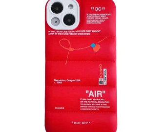 Red Iphone Handmade Natural Genuine Leather Sleeve Pouch Case - Etsy