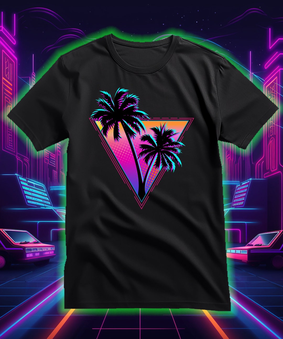 Retro 80s Style Throwback Graphic Synth T-shirt - Etsy