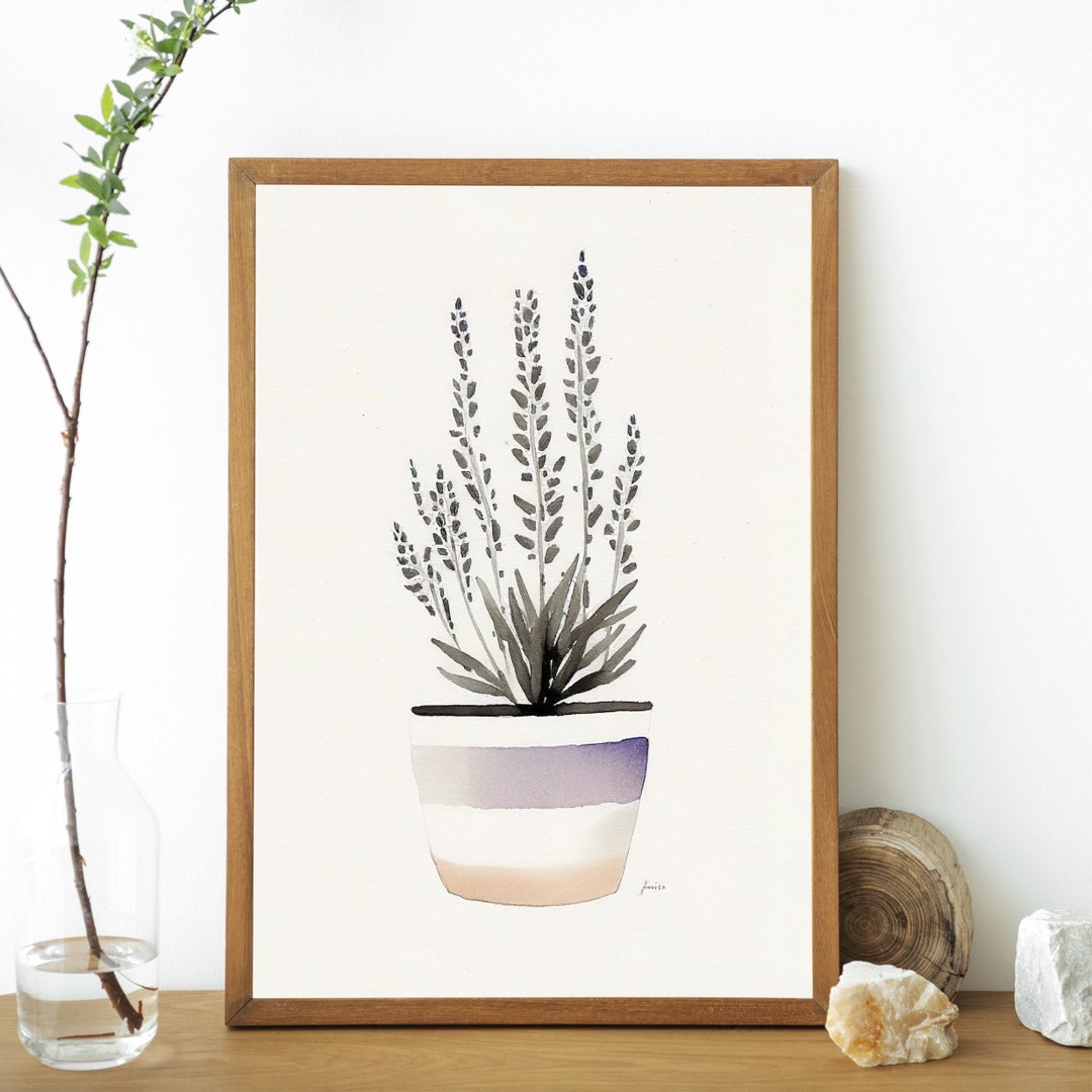 Downloadable Prints, Plant Art, Digital Art, Watercolor, Digital Prints ...