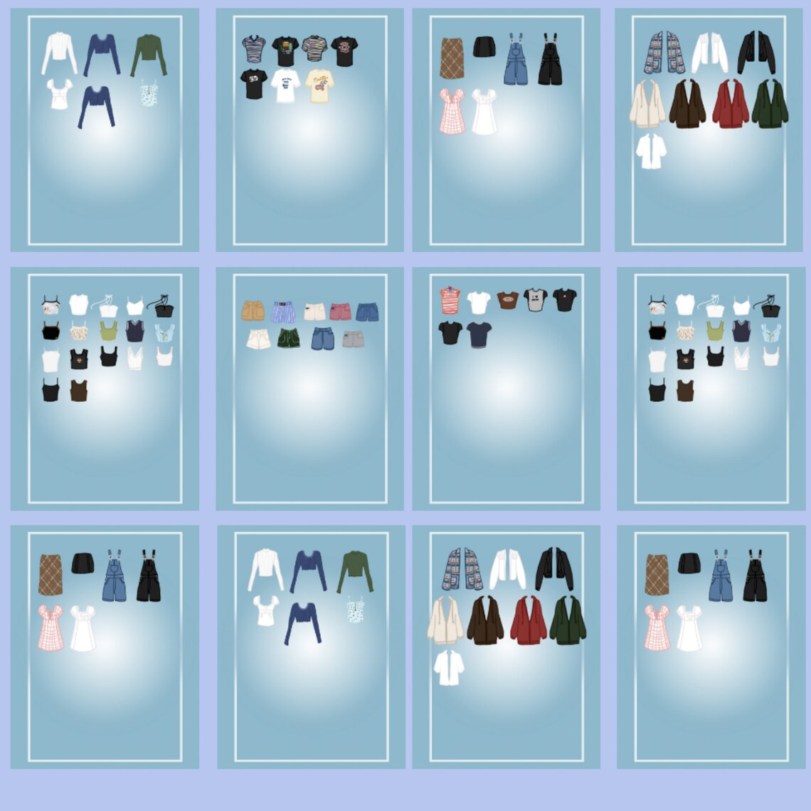 Custom Digital Closet - Etsy