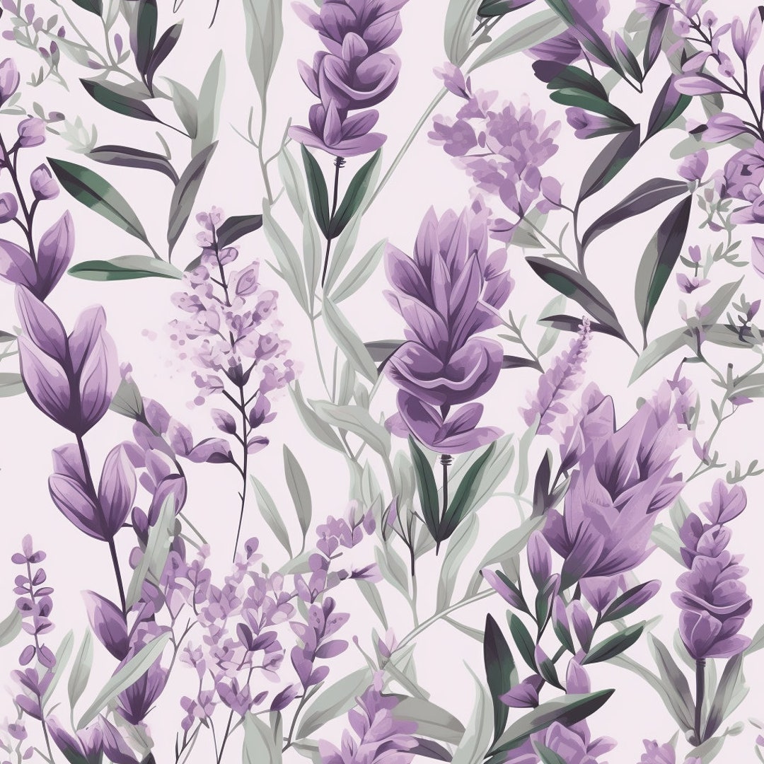 Lavender Pattern - Etsy
