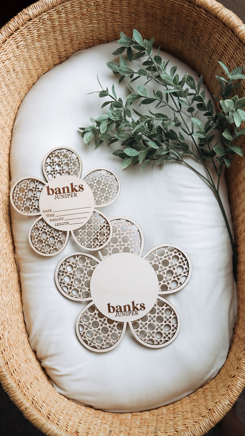 Baby Announcement Sign Hospital Footprint Sign Newborn - Etsy