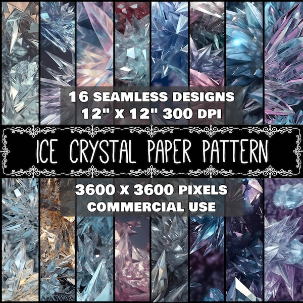 Ice Crystal - Etsy