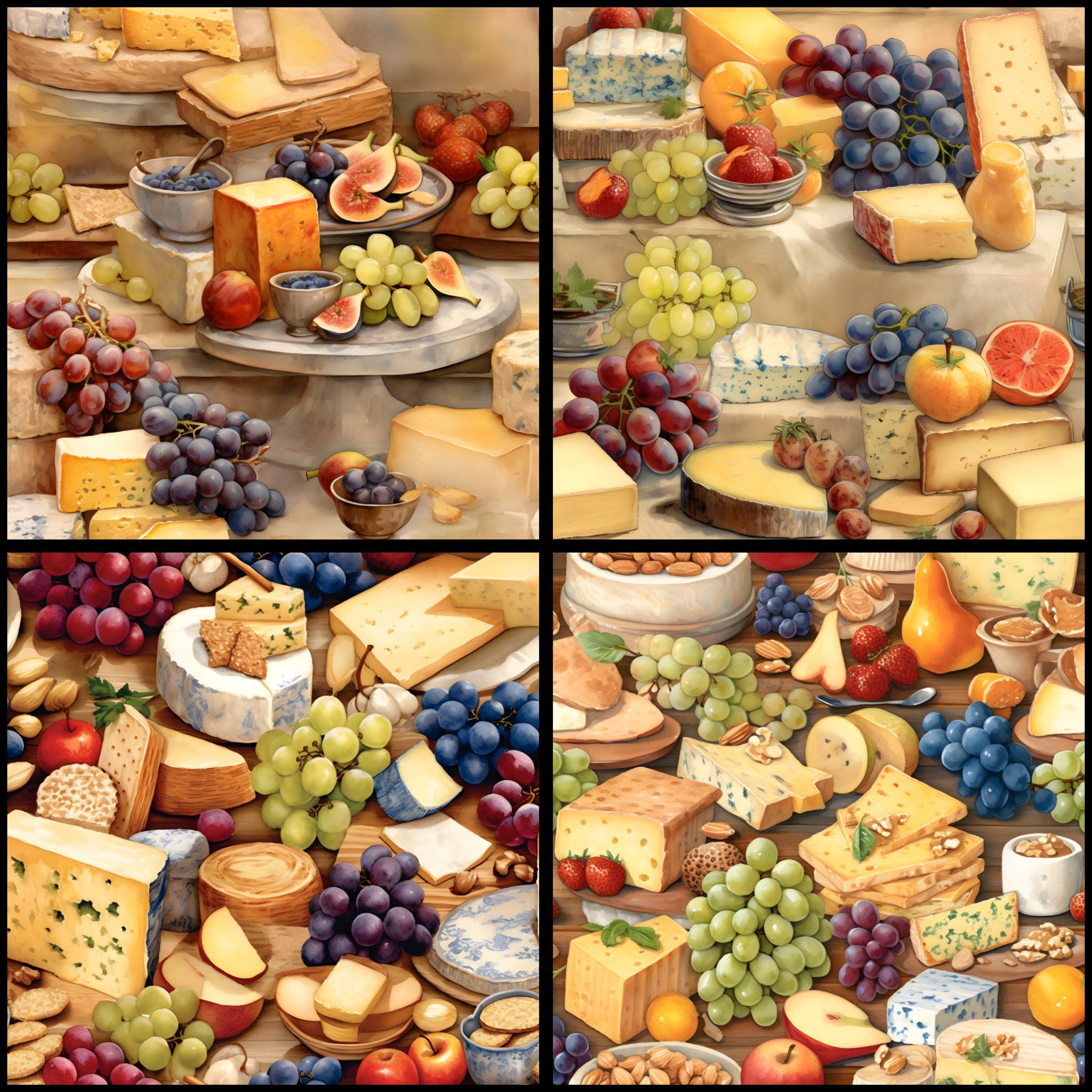 Digital Paper Cheese Pattern Instant Download Seamless Digital Cheese ...