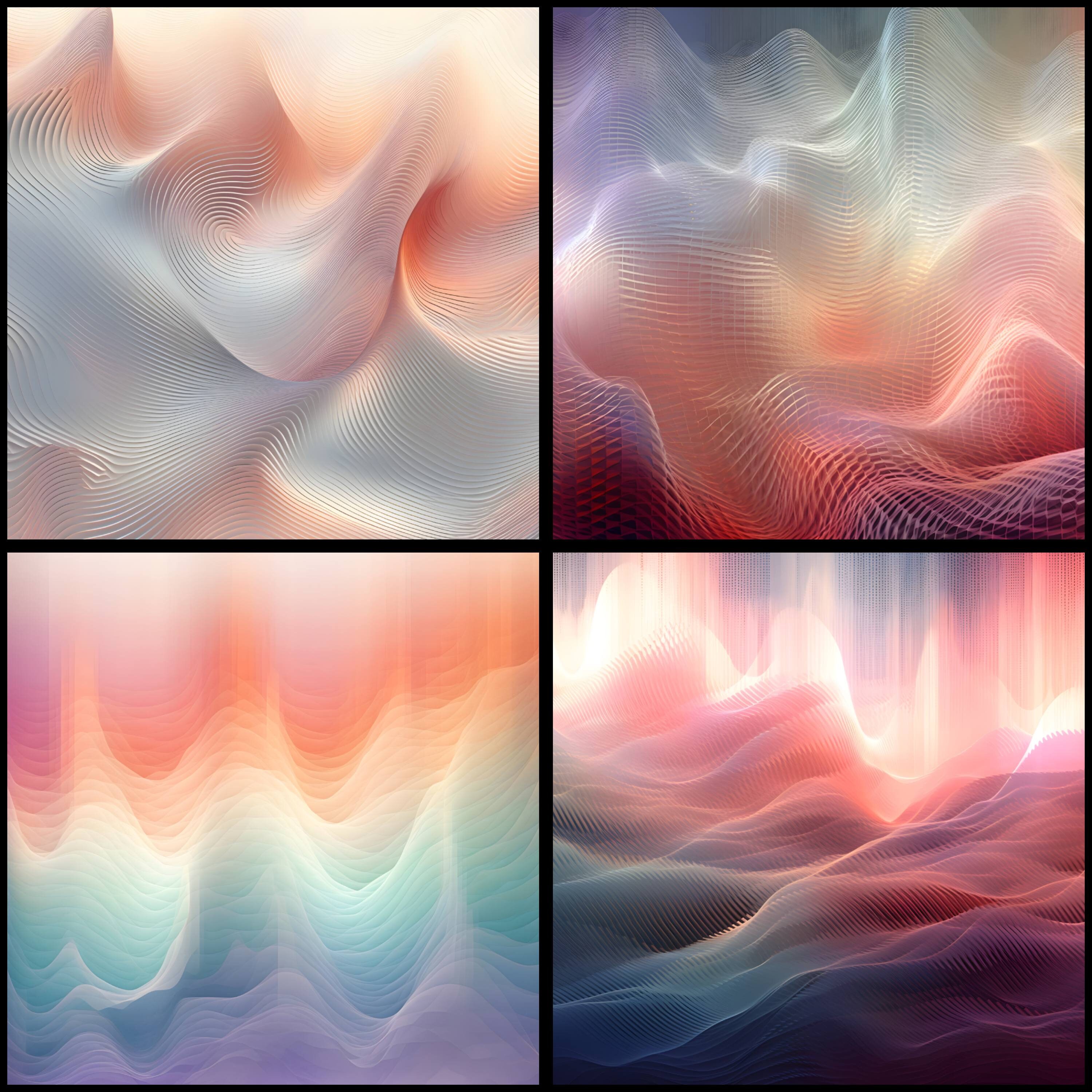 Digital Paper Soundwave Pattern Instant Download Digital Heartbeat ...