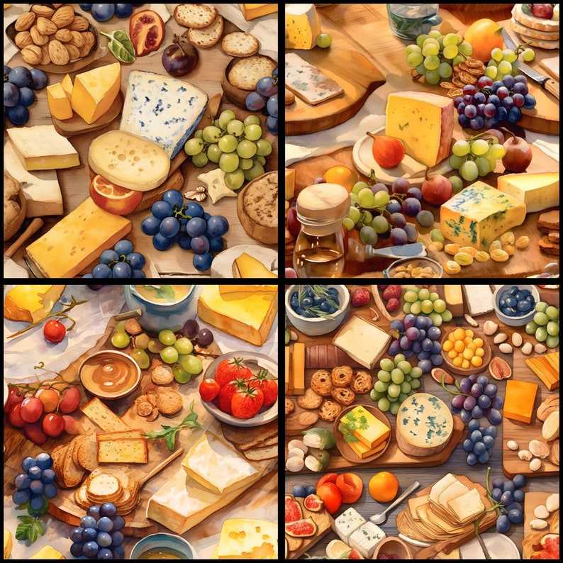 Digital Paper Cheese Pattern Instant Download Seamless Digital Cheese ...