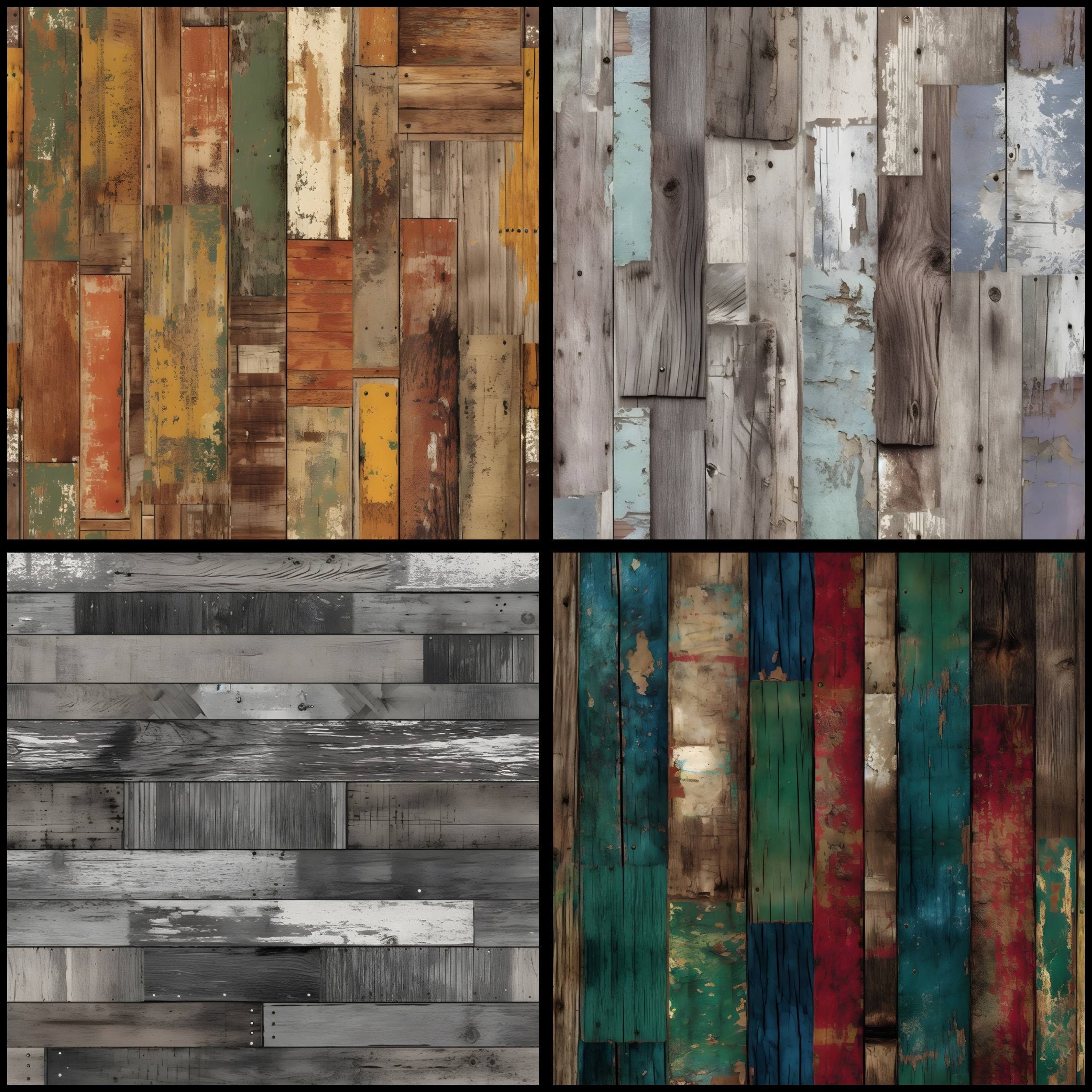 Digital Paper Wood Texture Instant Download Seamless Digital Farmhouse ...