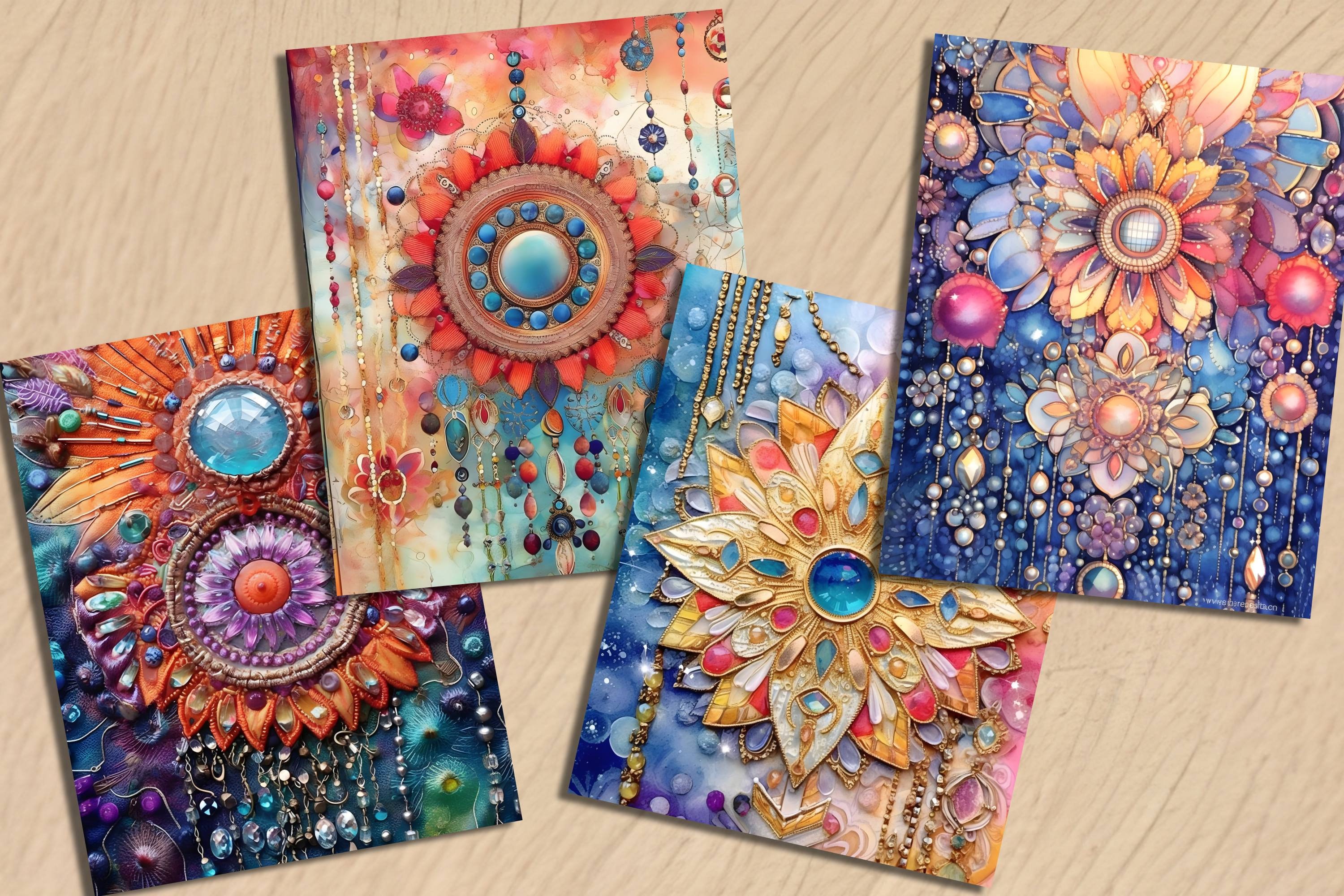 Digital Journal Boho Pattern Instant Download Digital Journal Boho ...