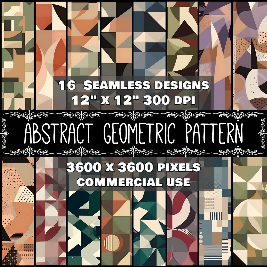 Digital Paper Minimalist Pattern Instant Download Seamless Digital ...