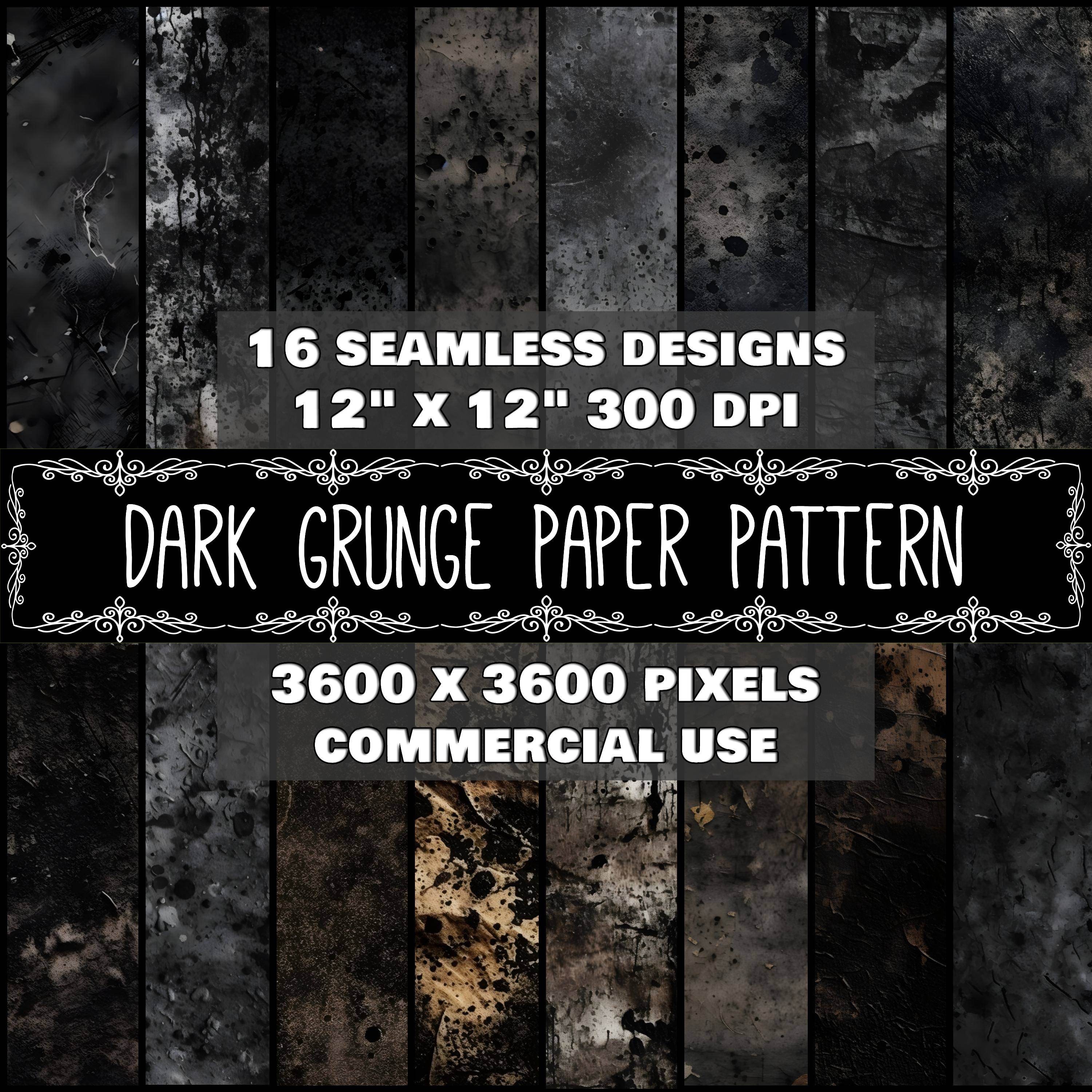 Digital Paper Distressed Pattern Instant Download Seamless Digital Dark ...