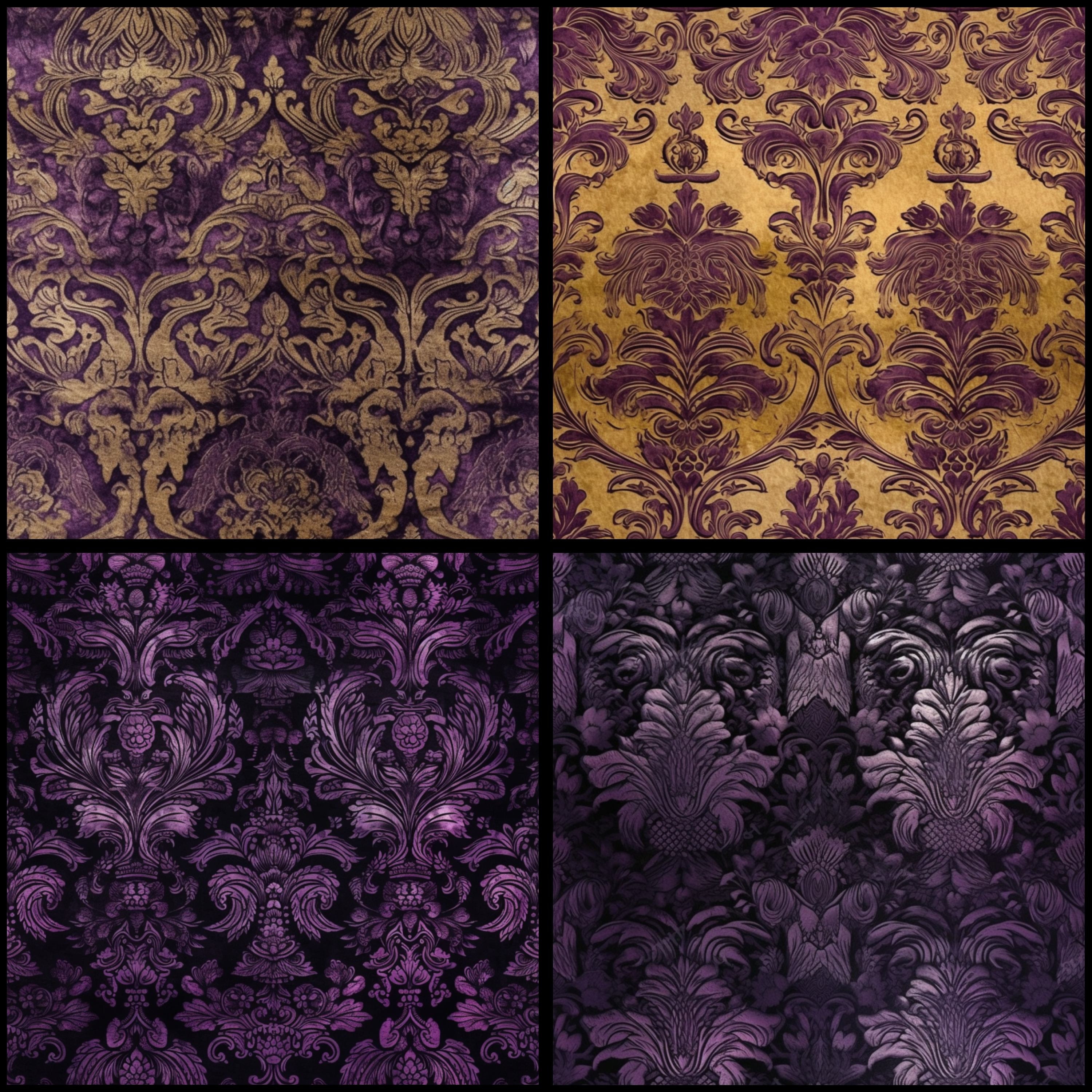 Digital Paper Embossed Damask Pattern Instant Download Seamless Digital ...