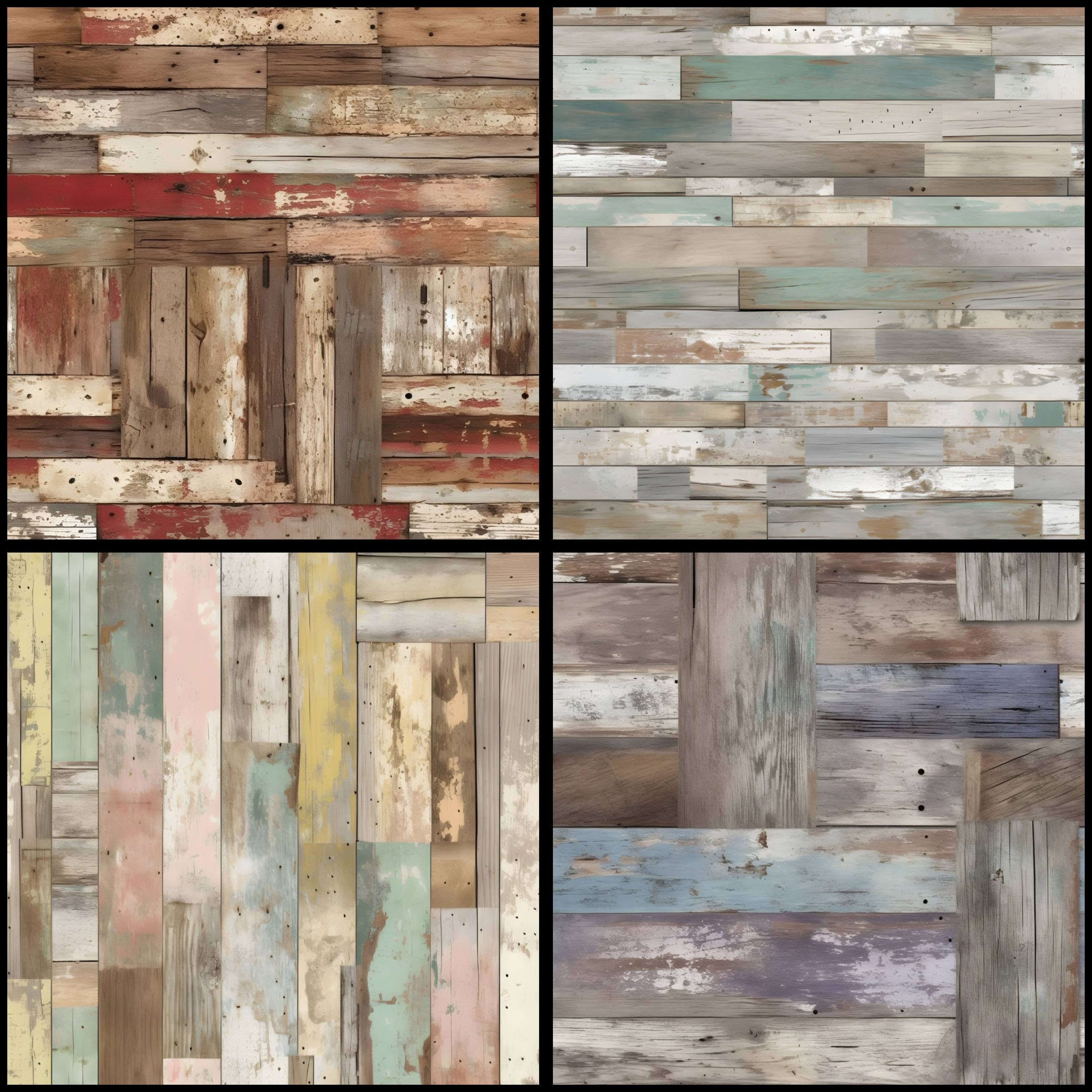 Digital Paper Wood Texture Instant Download Seamless Digital Farmhouse ...