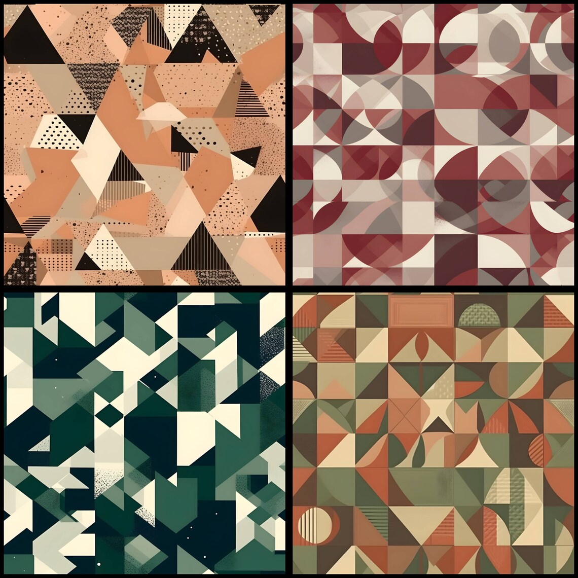 Digital Paper Minimalist Pattern Instant Download Seamless Digital ...