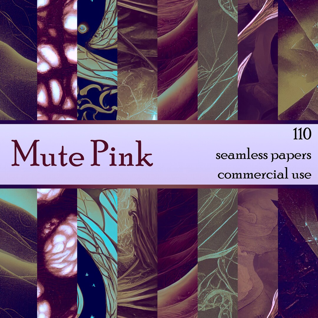 Printable Seamless Digital Paper Textures Mute Pink Instant Download ...