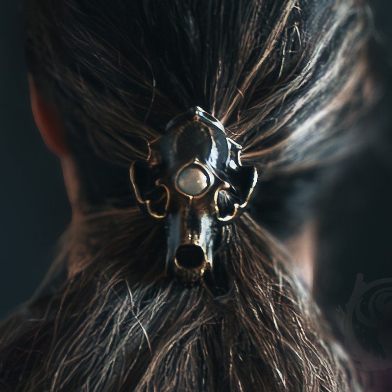 Skull Hair Clips - Etsy