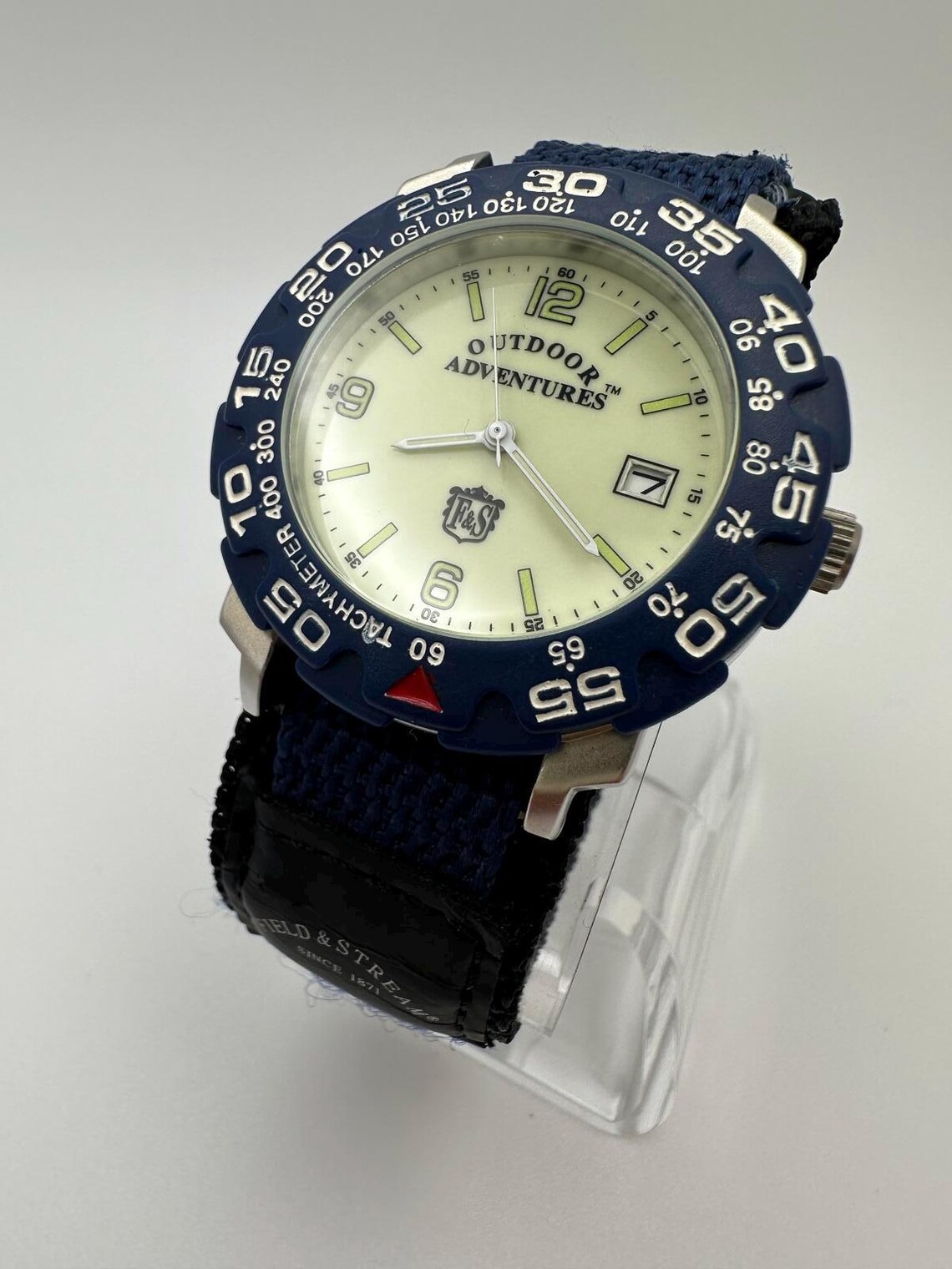 Field & Stream Outdoor Adventures Men’s Watch – 39mm, Luminous Dial ...
