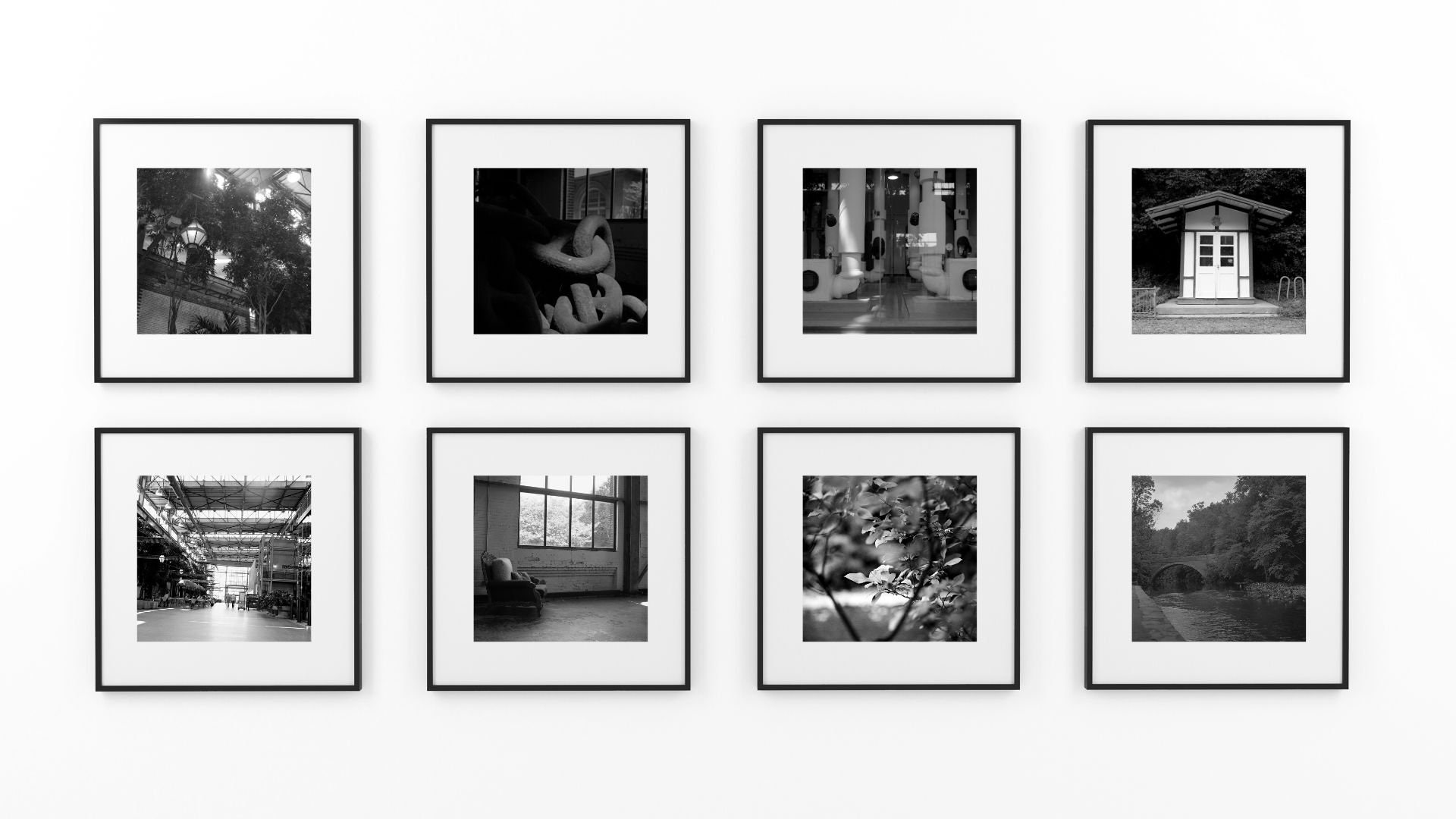 Black And White Square