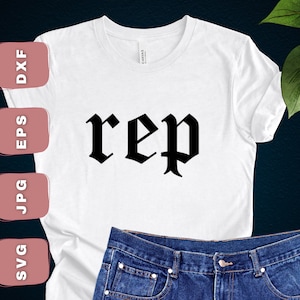 Rep Svg, Cricut Svg for Tshirt, Coffee Svg, Taylor Swift Eras Tour Svg ...