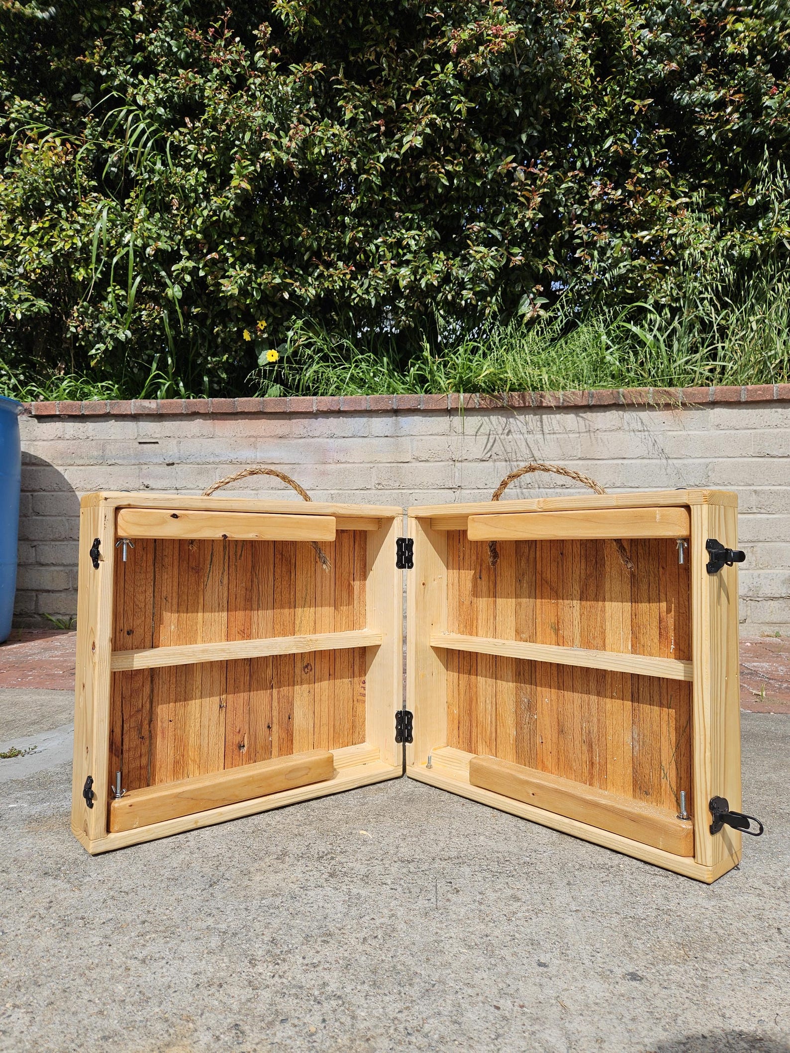 Wooden Folding Table - Etsy