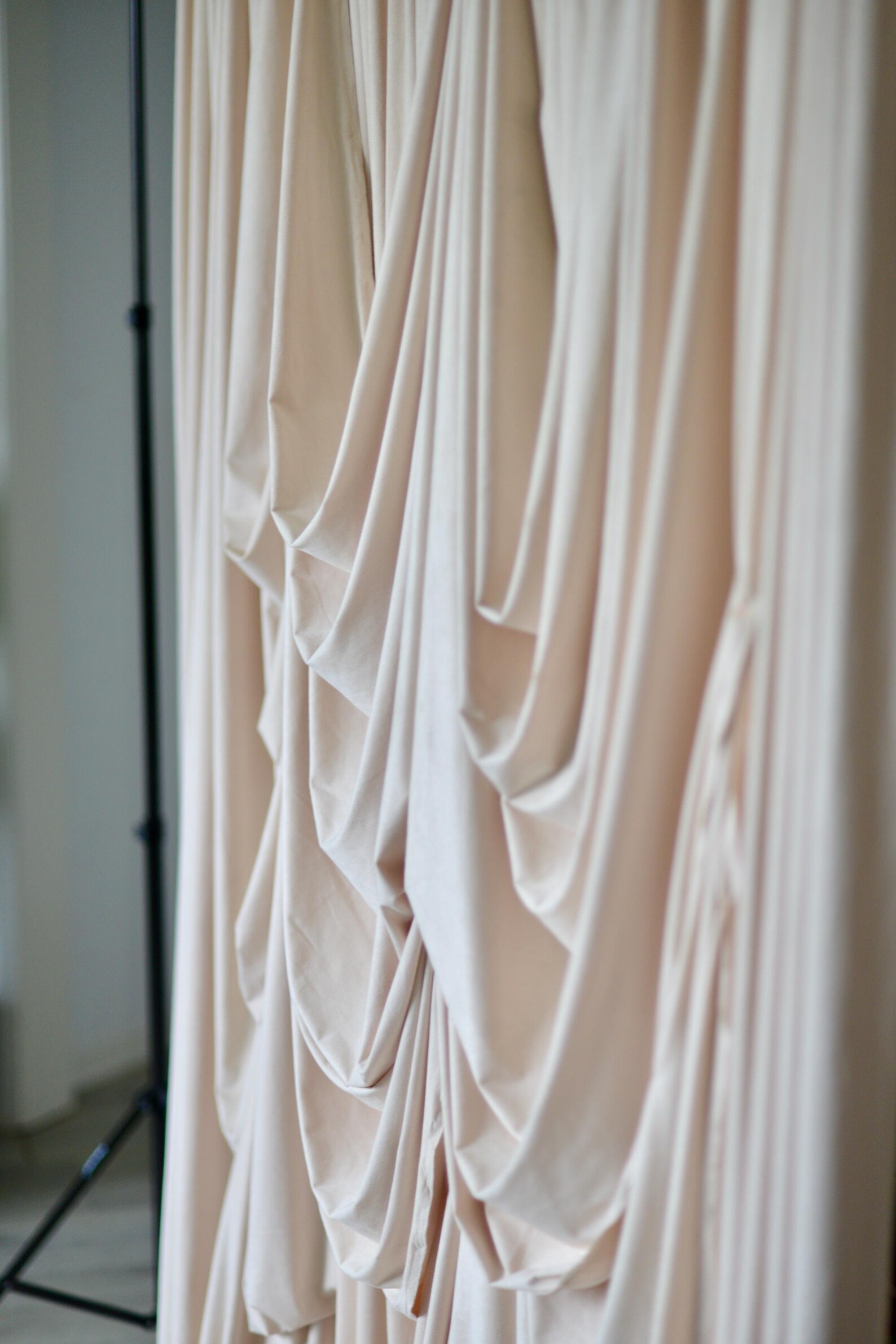 Wedding Backdrop, Wedding Draped Fabric, PRE-DRAPED BACKDROP, Wedding ...