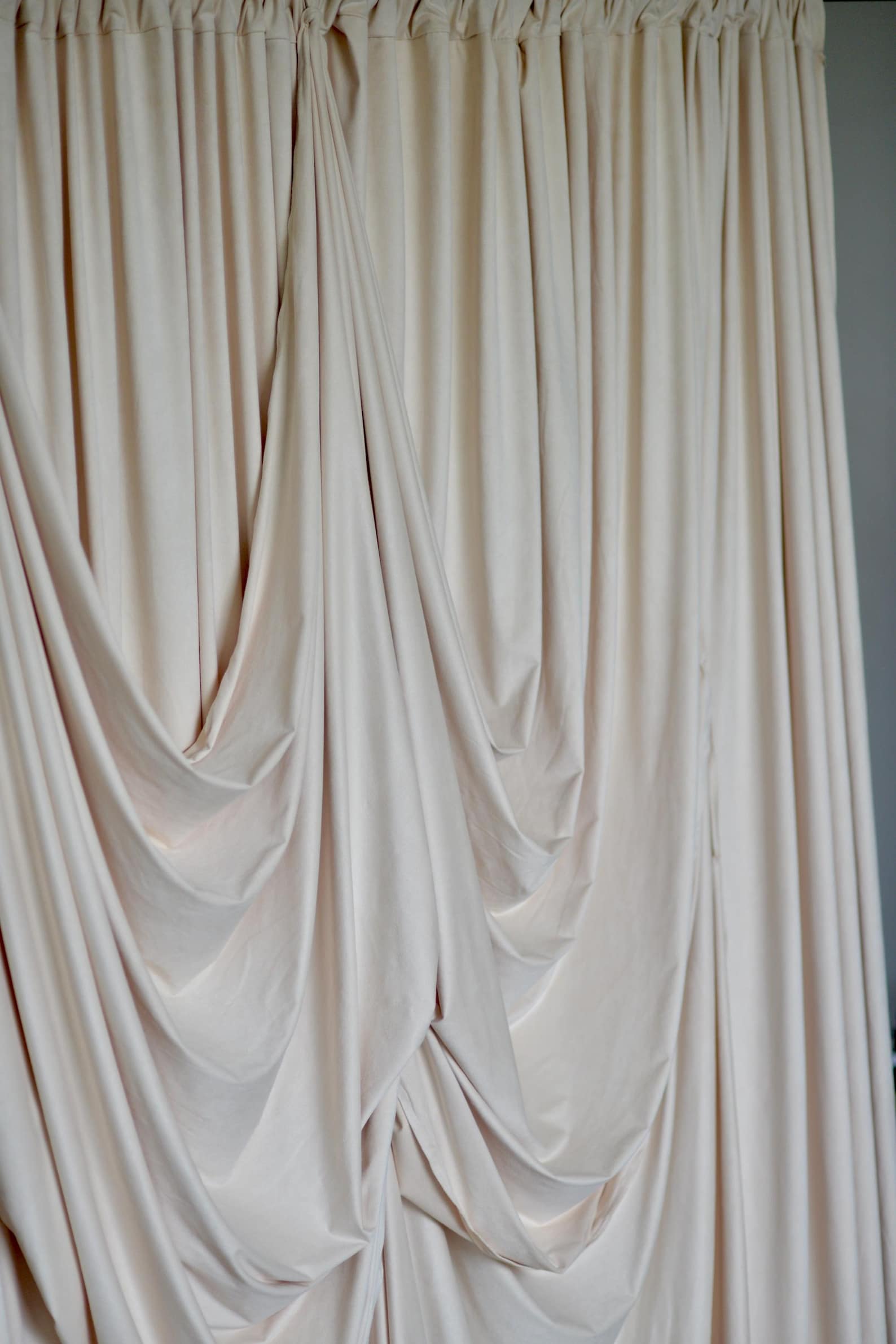 Party Backdrop, Elegant Draped Fabric, PRE-DRAPED BACKDROP, Party Photo ...