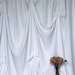 Wedding Backdrop, Wedding Draped Fabric, PRE-DRAPED BACKDROP, Wedding ...