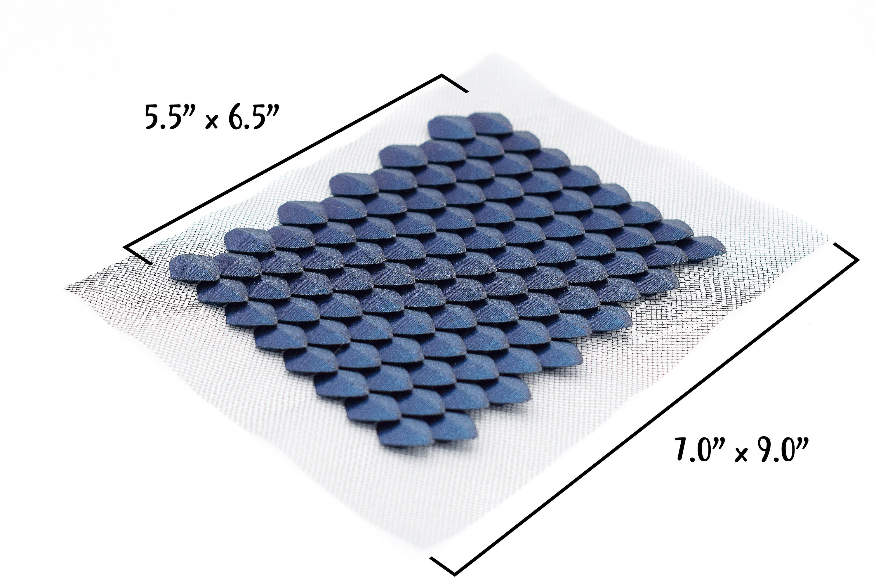 3D Printed Metallic Dragon Scales Printed on Mesh Fabric for - Etsy