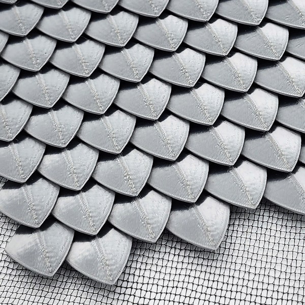 3d Printed Dragon Scale Armor - Etsy
