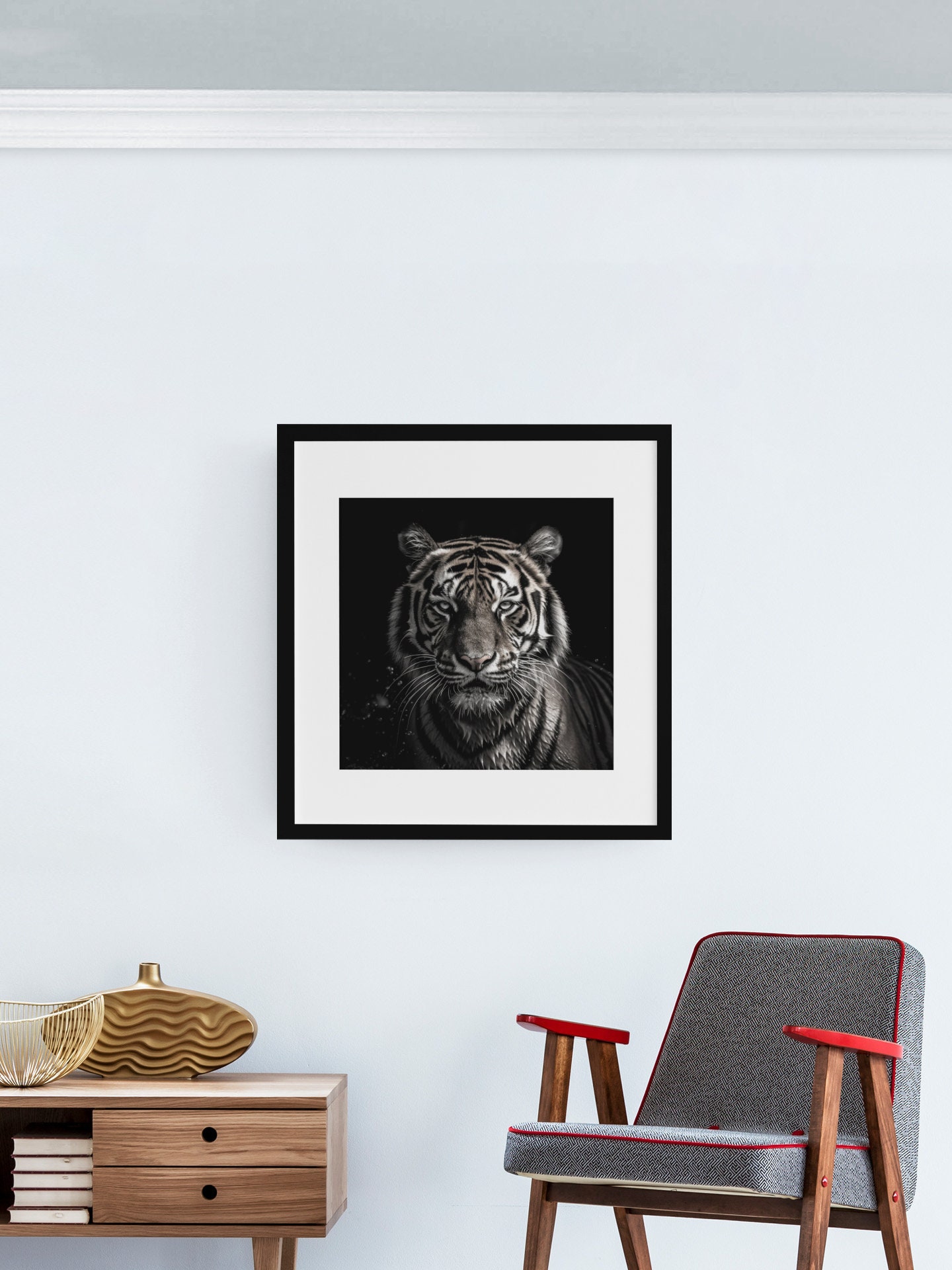 Tiger Head, Digital Download, Printable Art, Wall Art - Etsy
