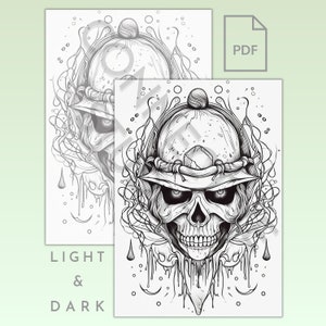 Apocalypse Coloring Pages Six Pack of Premium Art Printable Adult ...