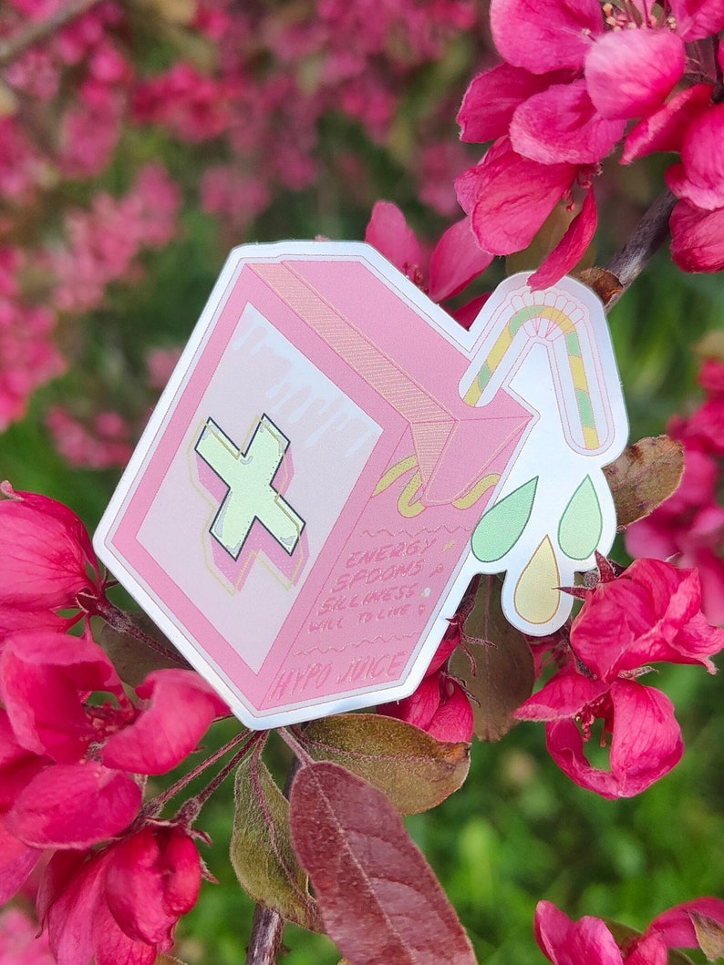 Hypo Juice Box Shiny Sticker - Etsy