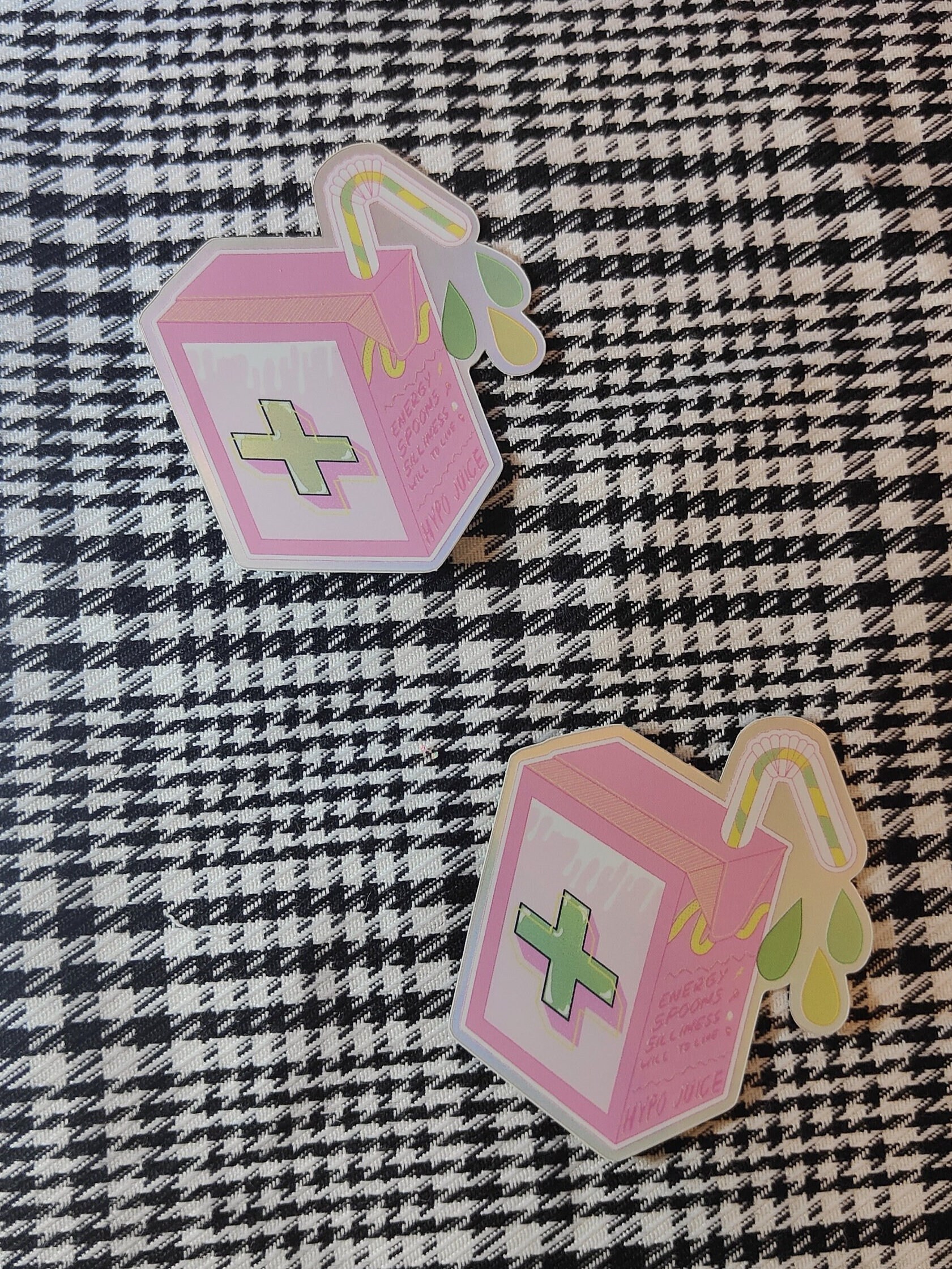 Hypo Juice Box Shiny Sticker - Etsy