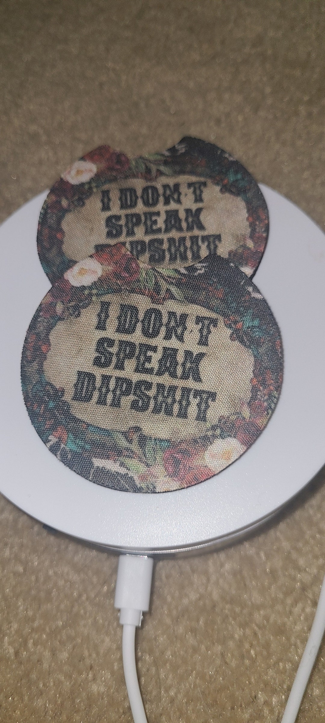 Sarcastic Coasters Set of 2 - Etsy
