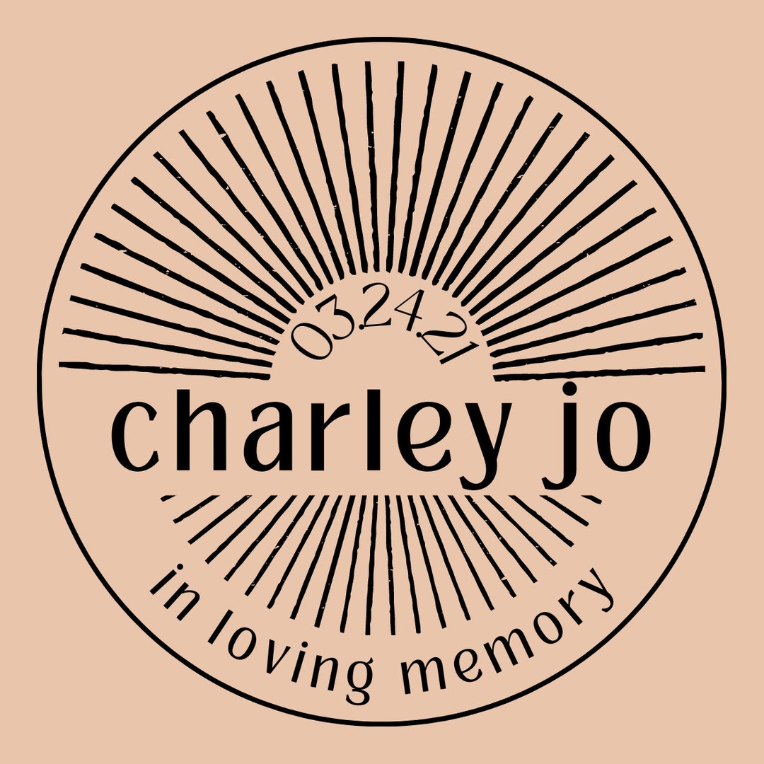 Personalized in Loving Memory Vinyl Sticker Decal - Etsy