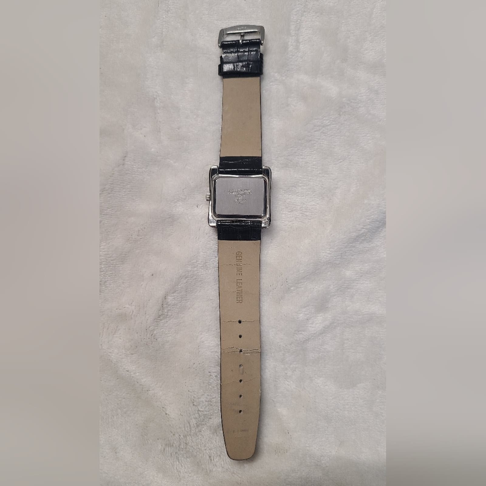 Anne Klein Women's Square Face Leather Band Watch - Etsy