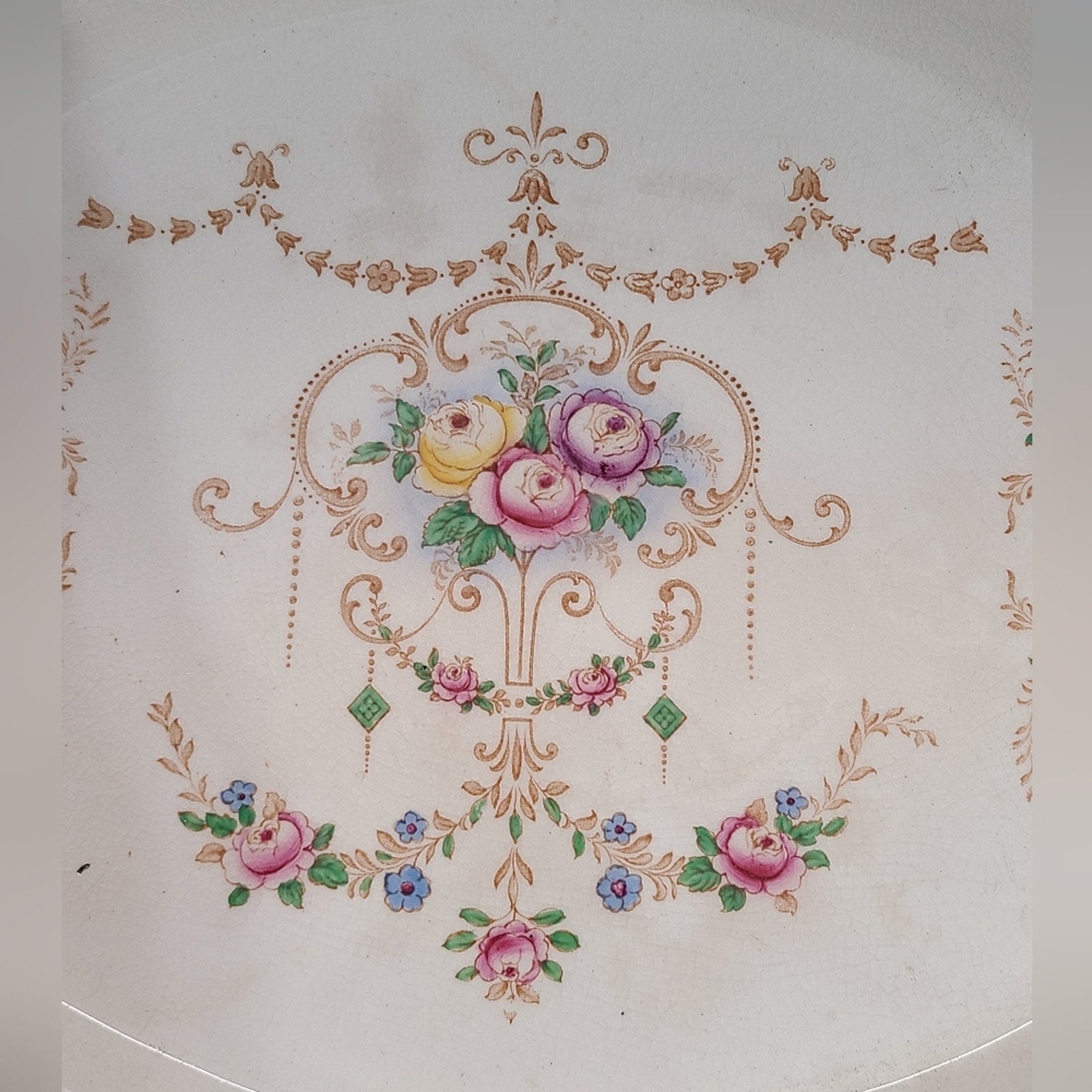 Antique Crown Ducal Regal Platter - Etsy