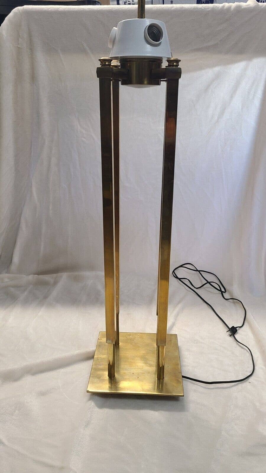 Vintage MCM Stiffel "columns" Tommi Parzinger Style Brass Lamp - Etsy