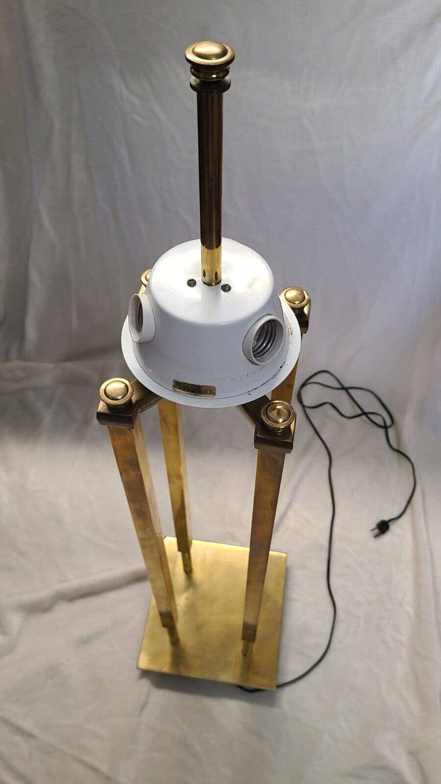 Vintage MCM Stiffel "columns" Tommi Parzinger Style Brass Lamp - Etsy